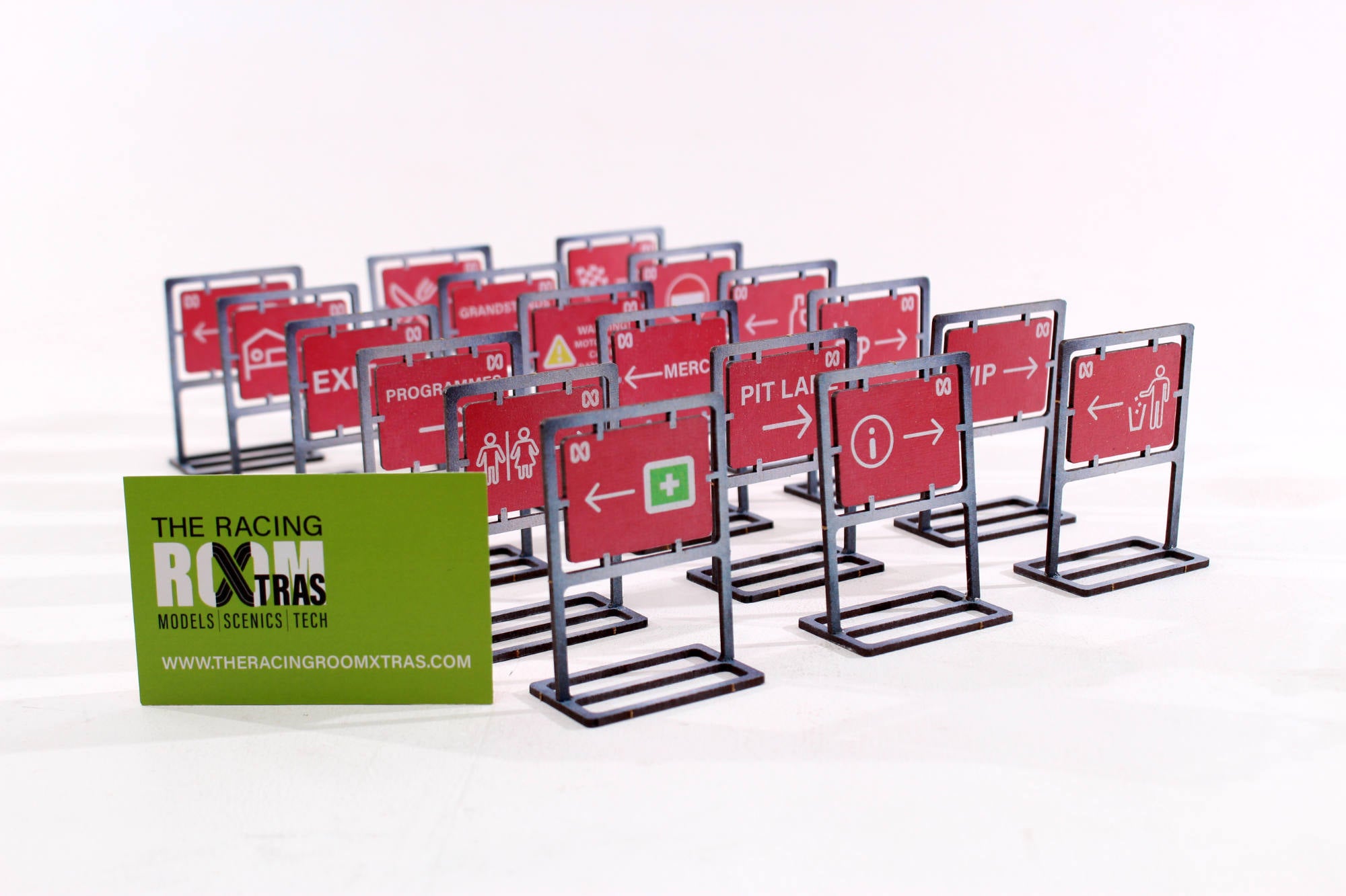 Scalextric Slot Car Scenics Model Kit - Signage | The Racing Room – The ...